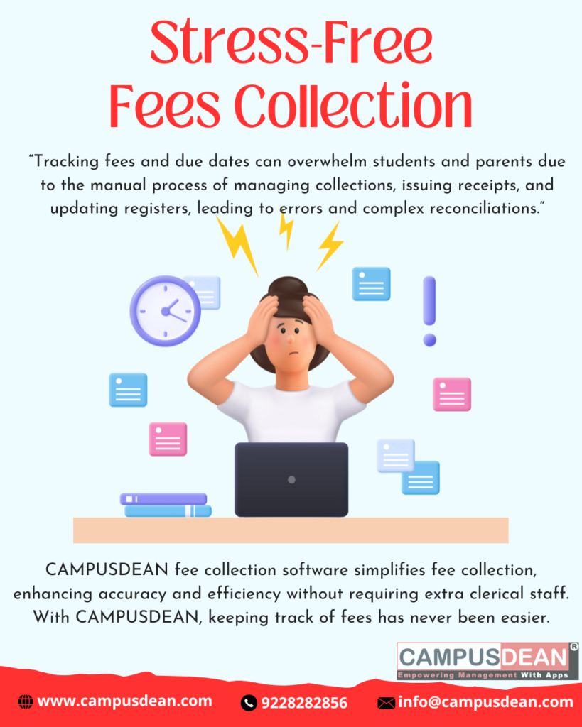 Simplify Fees Collection With CAMPUSDEAN School Software